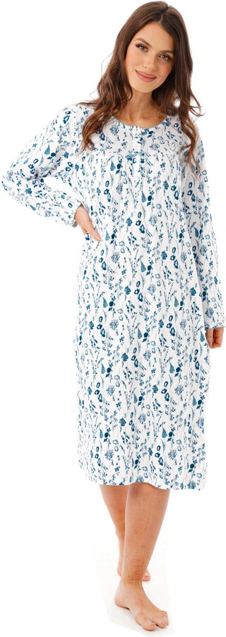 i-Smalls Ladies Easy Fit Easy Care Long Length Loose Fit 100% Cotton ...