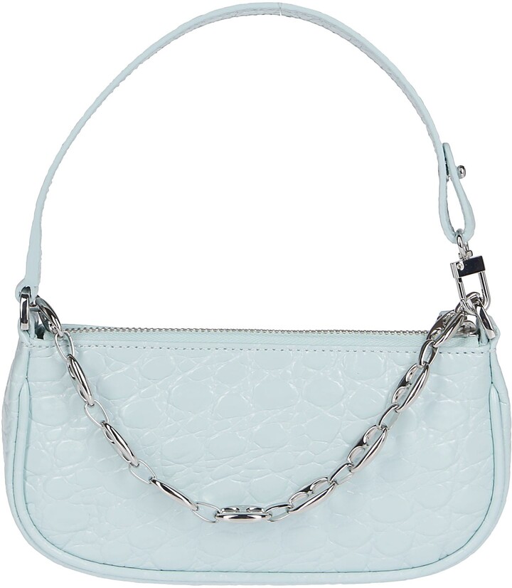 Bzees Ice Blue Leather Rachel Bag - ShopStyle