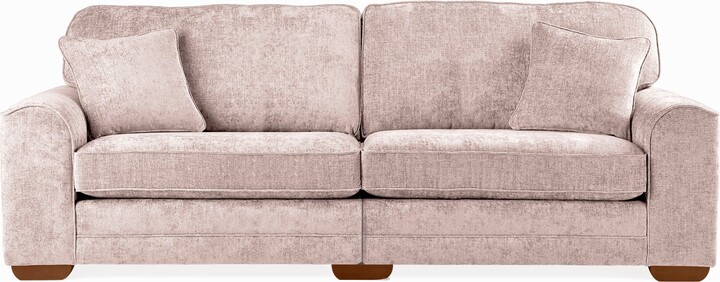Dunelm Morello 4 Seater Sofa Pink - ShopStyle