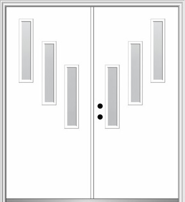 MMI DOOR Spotlight Primed Fiberglass Prehung Front Entry Doors - ShopStyle