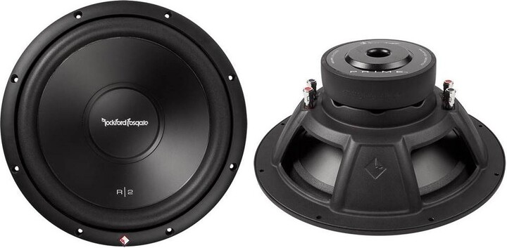 Rockford Fosgate R2D2-12 12" 1000W 2-Ohm DVC Car Audio Power Subwoofers ...