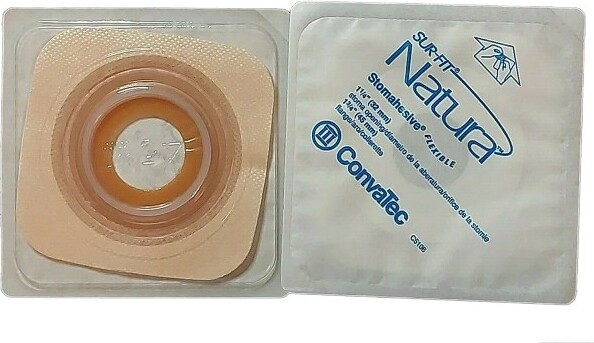 ConvaTec Sur-Fit Natura Ostomy Barrier, 1.25" Stoma, 10 Count ...
