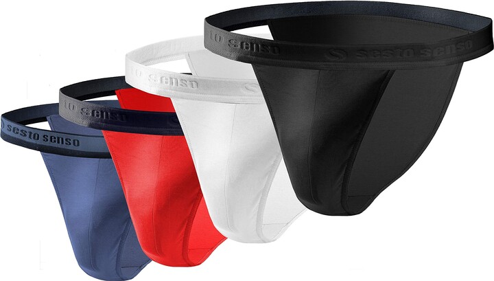 Sesto Senso Mens Briefs Cotton Multipack Sexy Underpants Comfortable ...