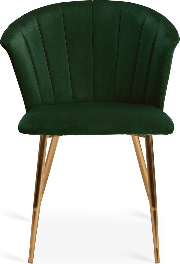Dunelm Kendall Dining Chair, Velvet Bottle Green - ShopStyle