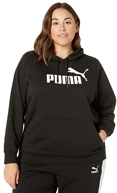 Puma Plus Size Essentials Logo Fleece Hoodie - ShopStyle
