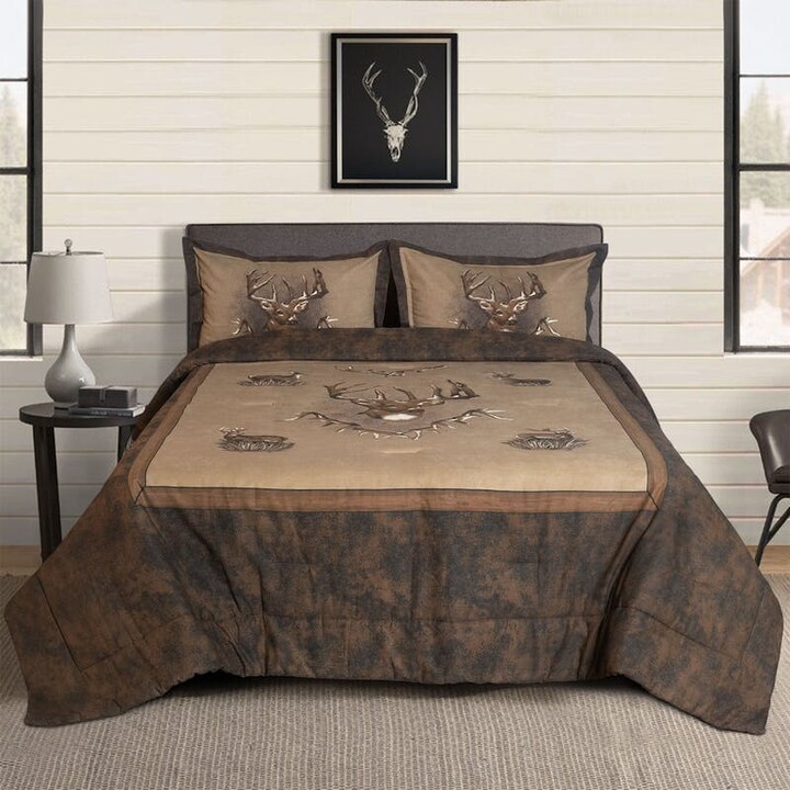 Blue Ridge Trading Whitetail Ridge Comforter Set - Brown - ShopStyle