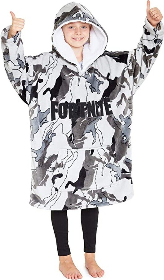 Fortnite Oversized Poncho Camo - ShopStyle Girls' Pyjamas