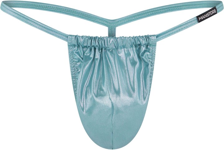 MANstore Men's Swimwear Micro Pouch String Beachclub M2286 (Petrol/L ...