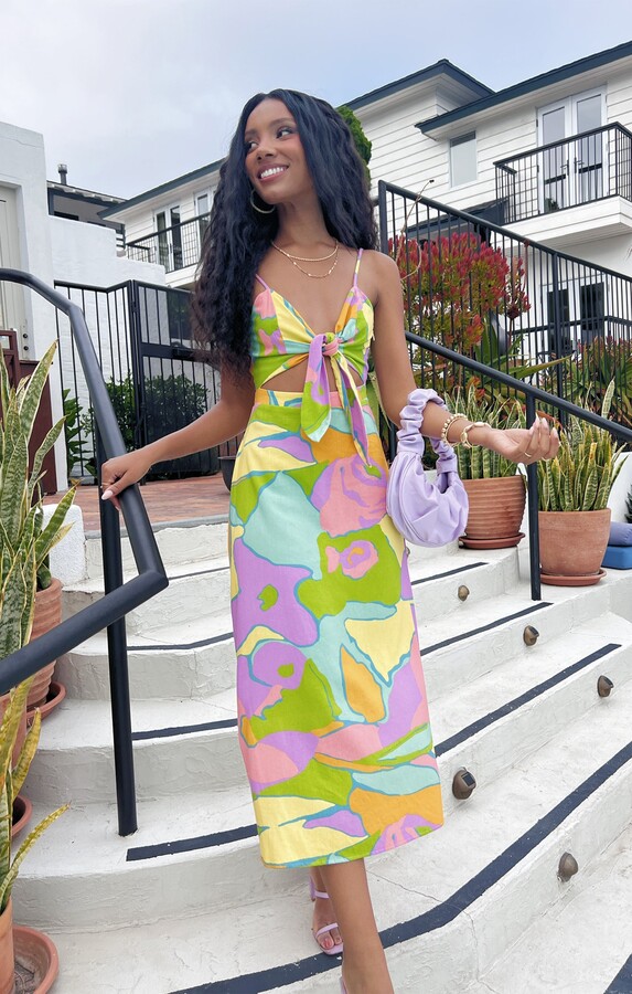 Show Me Your Mumu Moby Tie Maxi ~ Summer Sorbet - ShopStyle