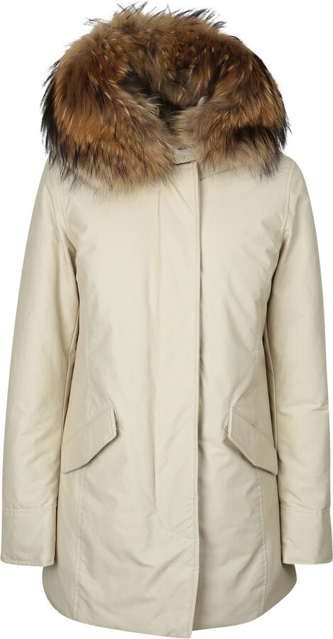 Woolrich Three-Quarter Jacket - ShopStyle Down & Puffer Coats