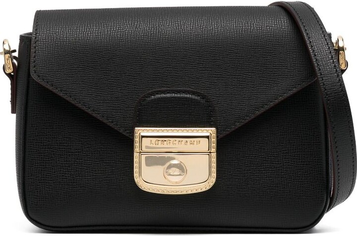 Longchamp Heritage leather cross body bag - ShopStyle