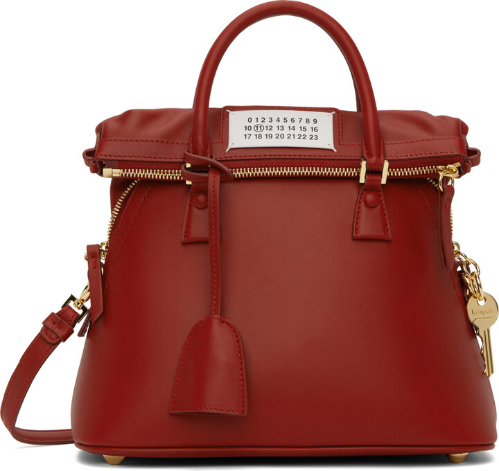 Maison Margiela Red Mini 5AC Bag - ShopStyle