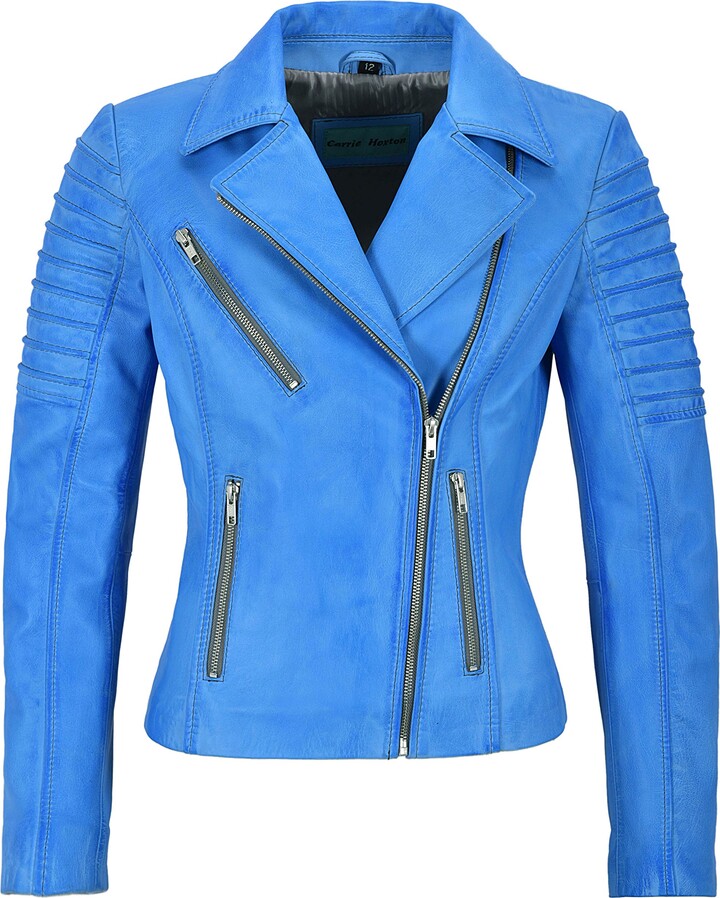 Smart Range Leather JESSICA Fashion Designer Ladies Leather Jacket Soft ...