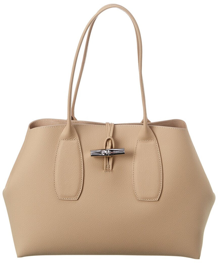 Longchamp Roseau Leather Shoulder Bag - ShopStyle