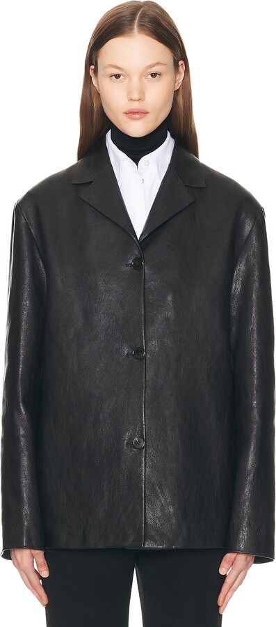 The Row Fabian Jacket in Black - ShopStyle