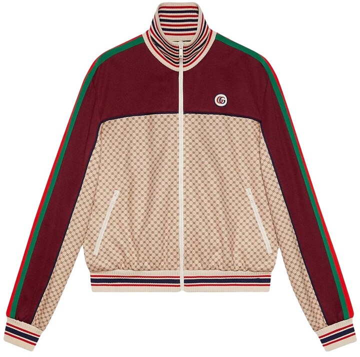 Gucci Interlocking G Print Track Jacket - ShopStyle