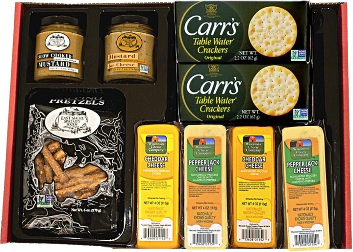 Wisconsin's Best Wisconsin Cheese Company's Deluxe Gourmet Cheddar ...