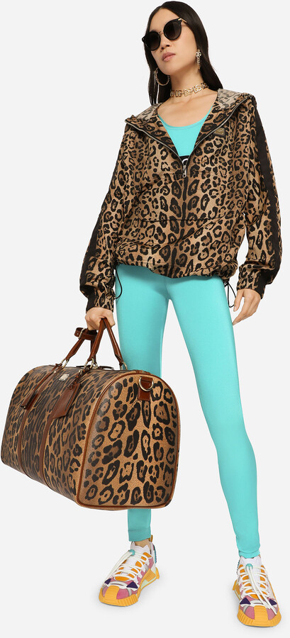 Dolce & Gabbana Leopard-print nylon anorak - ShopStyle Jackets