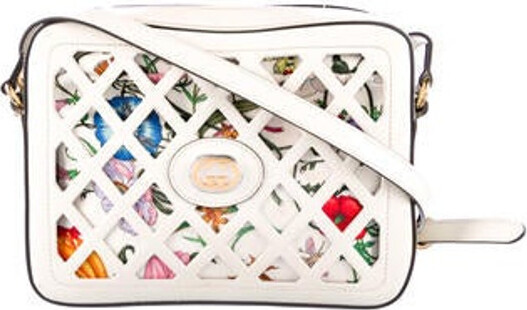 Gucci Flora Infinity Cutout Shoulder Bag - ShopStyle