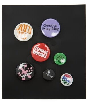 Raf Simons Set Of Seven Pins - Multi - ShopStyle