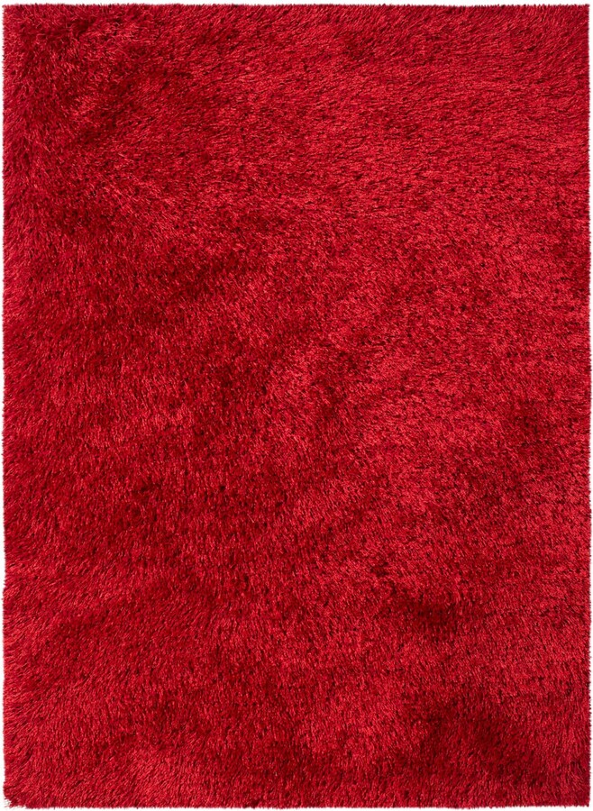 Dunelm Montana Shaggy Rug Montana Shaggy Red - ShopStyle