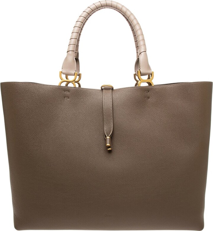 Chloé Marcie Large Leather Tote - ShopStyle