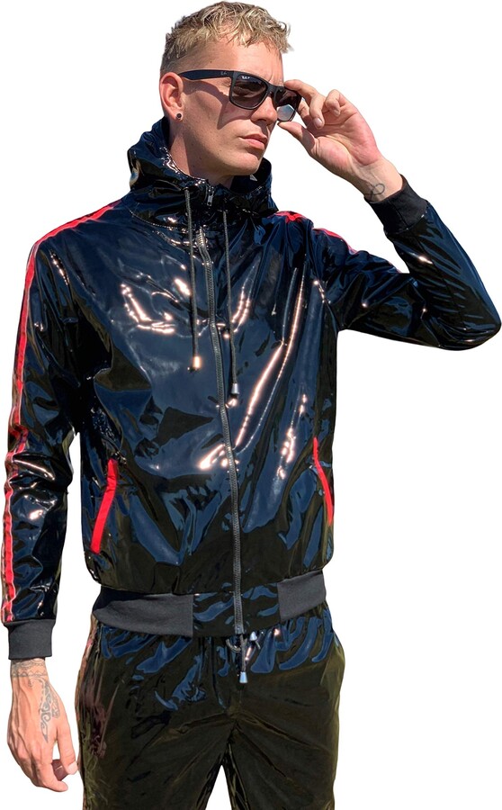 Mr Riegillio Mr. Tracksuit Pants Red Stripes – Tracksuit Pants with Red ...