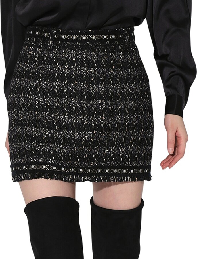 Walter Baker Charlotte Wool-Blend Skirt - ShopStyle
