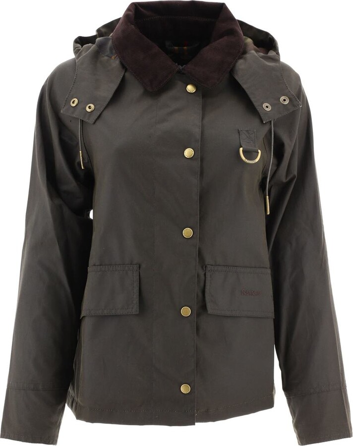 Barbour Avon" waxed jacket - ShopStyle