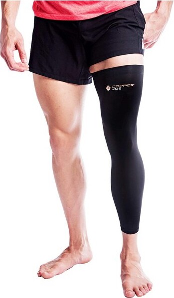 Copper Joe Full Leg Compression Sleeve - Support for Knee, Thigh, Calf ...