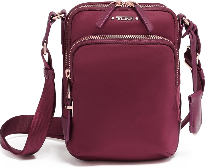 Tumi Ruma Leather Trimmed Nylon Crossbody Bag - ShopStyle