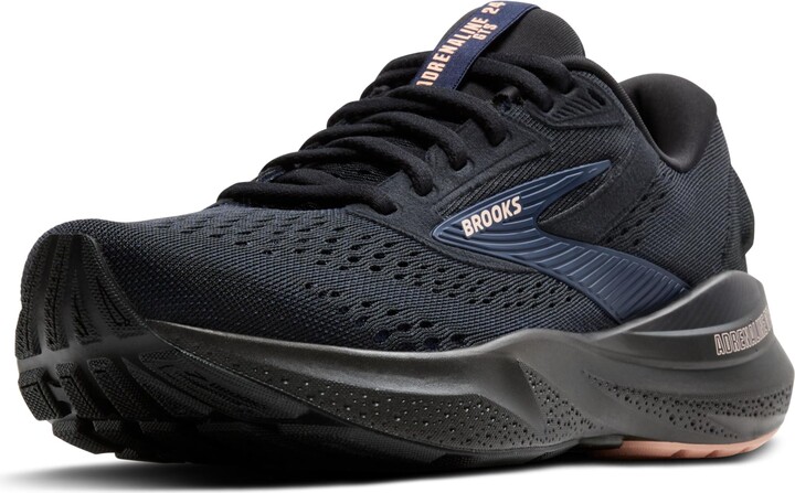Brooks Women’s Adrenaline GTS 24 Supportive Running Shoe - Black ...