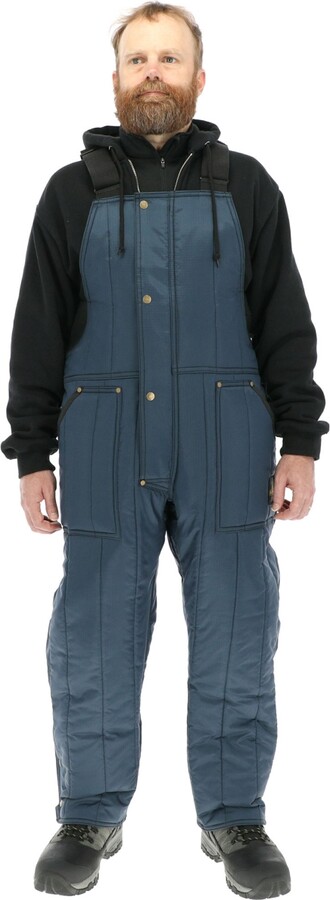 Refrigiwear Men's Cooler Wear Bib Overalls - 10°F Comfort, Insulated ...