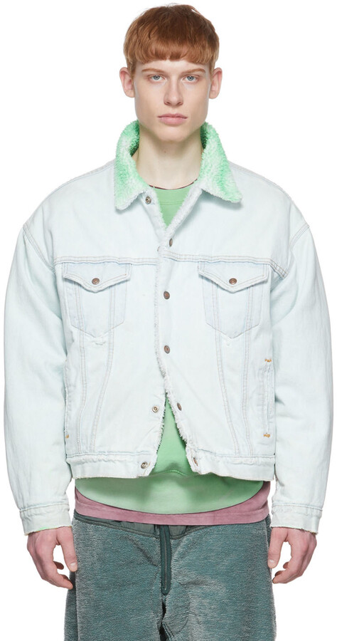 NotSoNormal Blue Look Inside Denim Jacket - ShopStyle