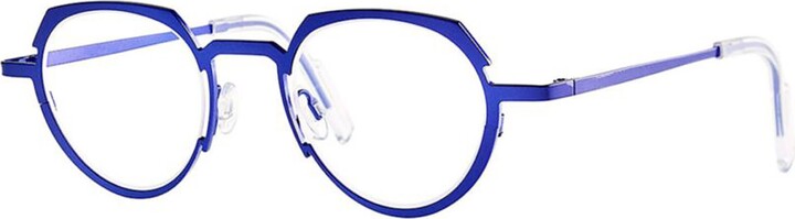 Theo Eyeglasses RECEIVER 511 MARINA BAY BLUE - ShopStyle