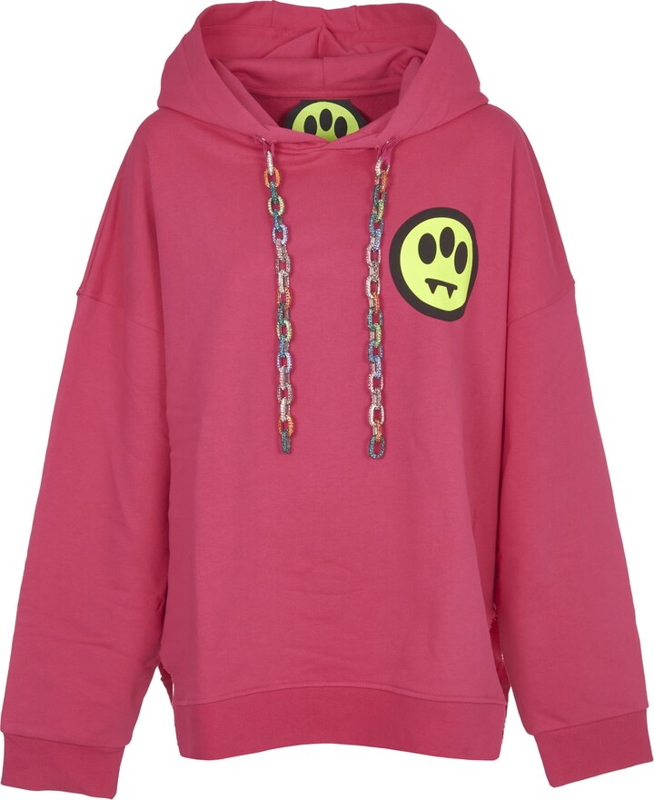 BARROW Pink Hoodie - ShopStyle