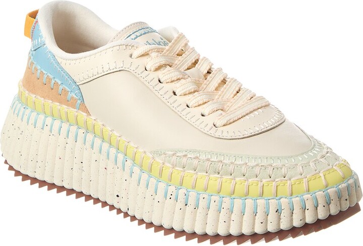 Chloé Nama Leather Sneaker - ShopStyle Trainers & Athletic Shoes