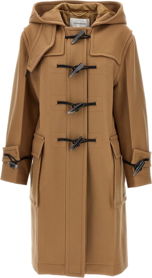 Victoria Beckham 'oversized Duffle' Coat - ShopStyle