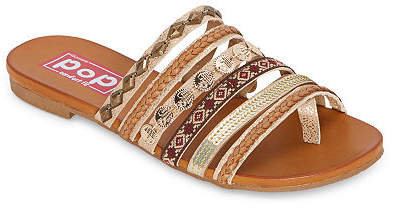 POP Womens Damini Flat Sandals - ShopStyle
