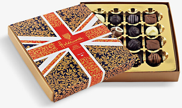 Holdsworth The Union Jack Assorted Chocolates box 200g - ShopStyle Food ...