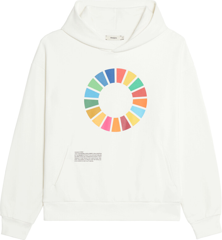 Pangaia x SDGS Signature Hoodie — off-white XXS - ShopStyle
