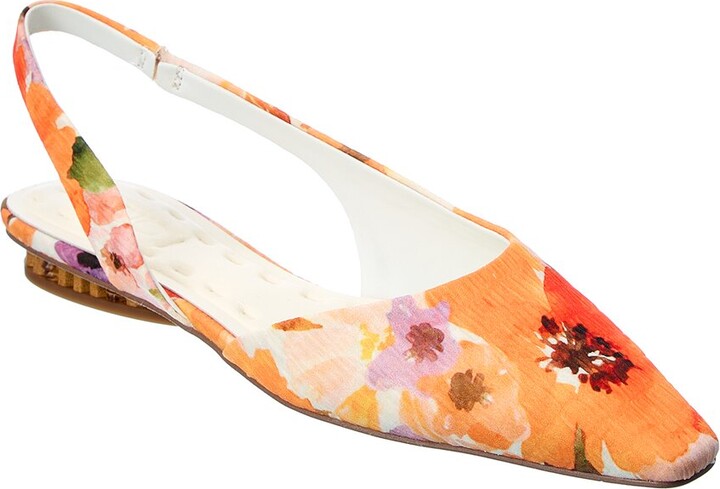 Franco Sarto Riva Canvas Slingback Flat - ShopStyle