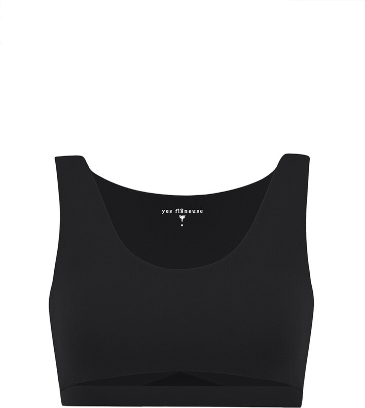 Yes Flâneuse Marcela Top With Window Cleavage Black Beauty - ShopStyle