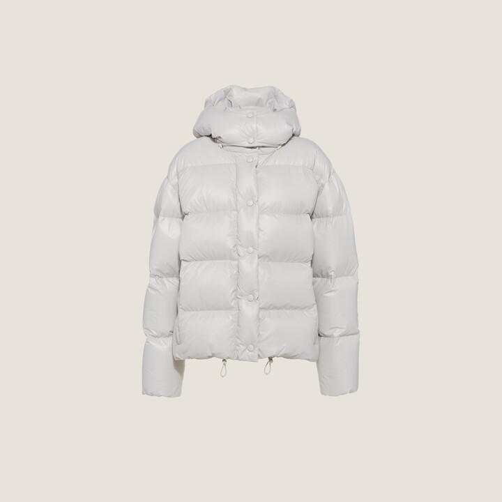 Miu Miu Nylon Down Jacket - ShopStyle