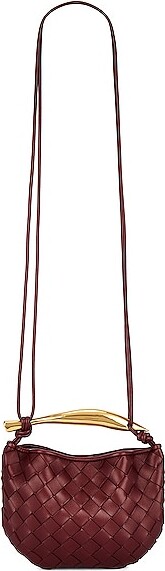Bottega Veneta Mini Sardine Bag in Burgundy - ShopStyle