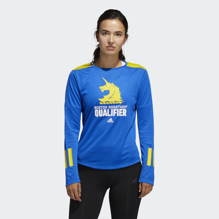 adidas Boston Marathon Qualifier Tee - ShopStyle Activewear Tops