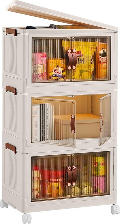 Fresh Fab Finds Set Of 3 Foldable Storage Bins With Lid - ShopStyle