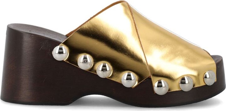 Ganni Wedge clog - ShopStyle