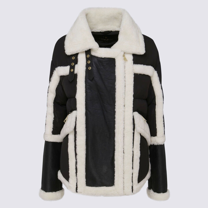 Nicole Benisti Black Down Jacket - ShopStyle