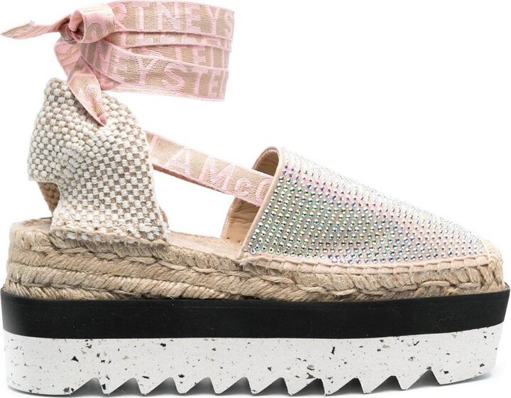 Stella McCartney Gaia platform espadrilles - ShopStyle